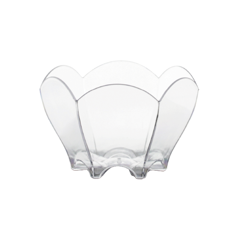 Bol noir tulipe à dessert