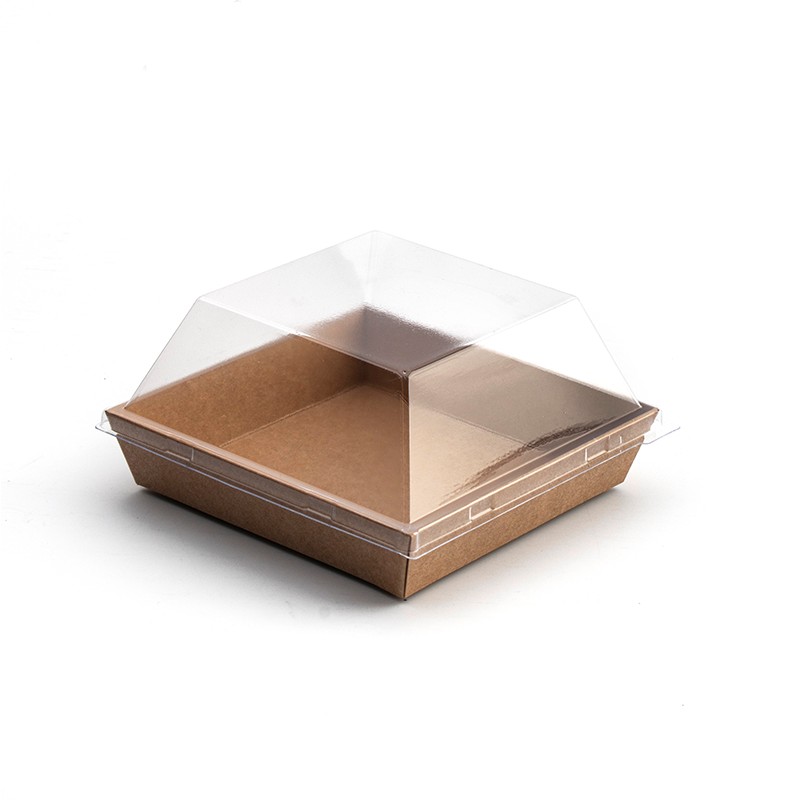 Assiette carton épais + couvercle