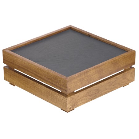 Réhausses en bois empilables – Présentoir buffet élégant et modulable