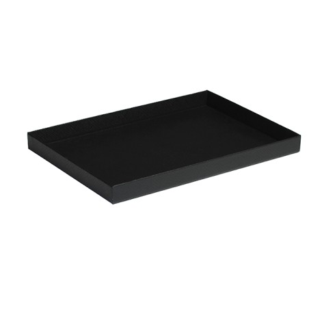 Plateau traiteur Noir effet Cuir